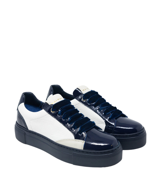 Shoes - Chunky Glossy Blue | Calzaturificio Emmegiemme – VIAMADEINITALY
